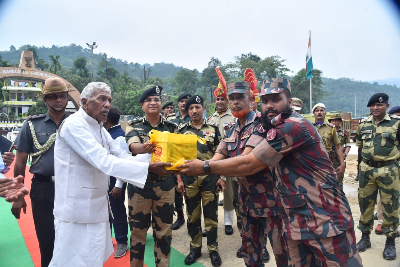 GOVERNOR OF MEGHALAYA VISITED DAWKI LAND PORT AUTHORITY OF INDIA (LPAI ...