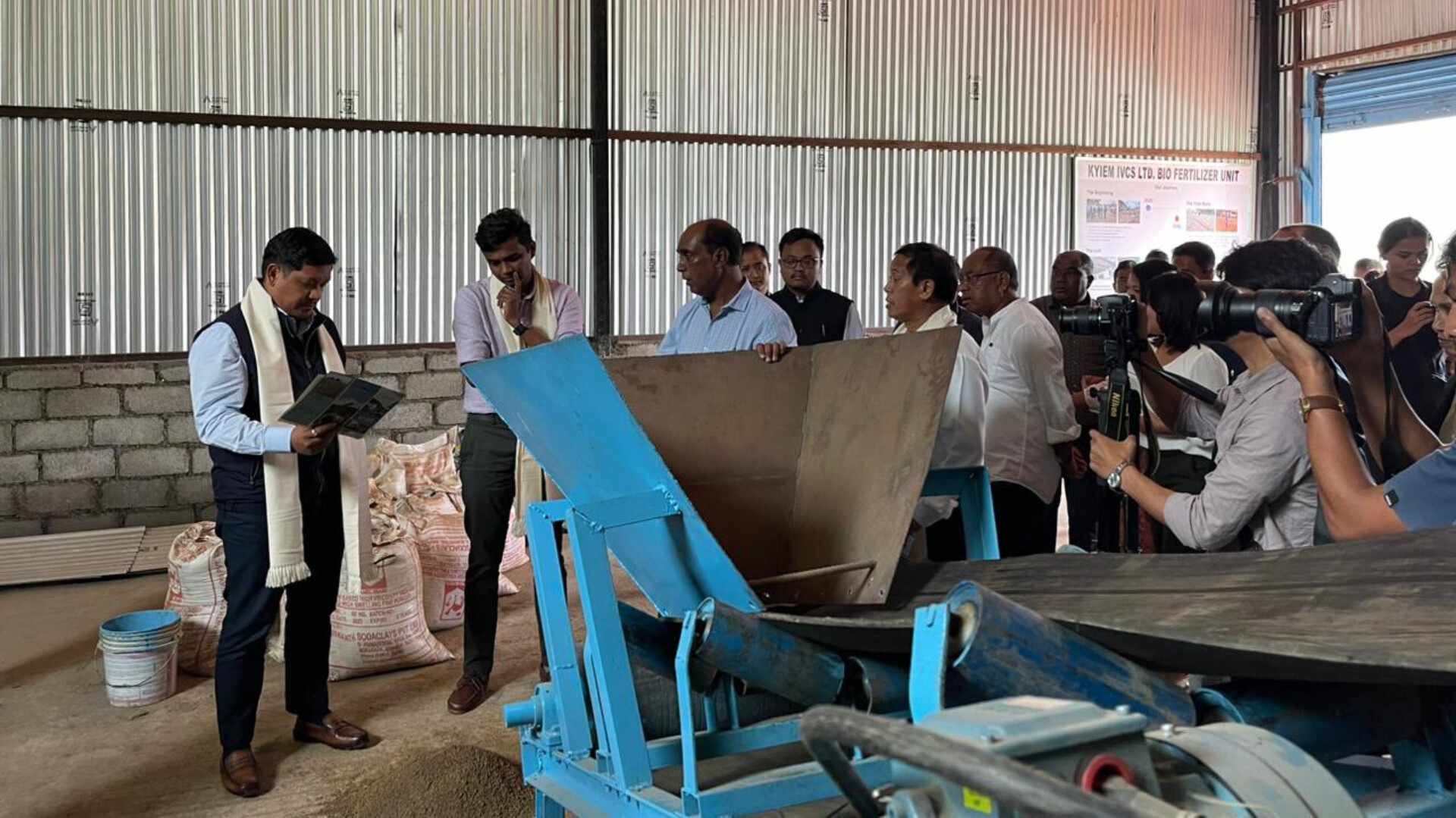 CM SANGMA SAYS BIO FERTILIZER UNIT SYMBOLIZES STATE'S COMMITMENT TO ...