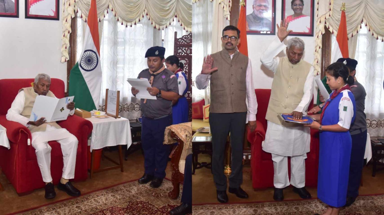 GOVERNOR INDUCTED AS CHIEF PATRON OF MEGHALAYA BHARAT SCOUTS & GUIDES ...