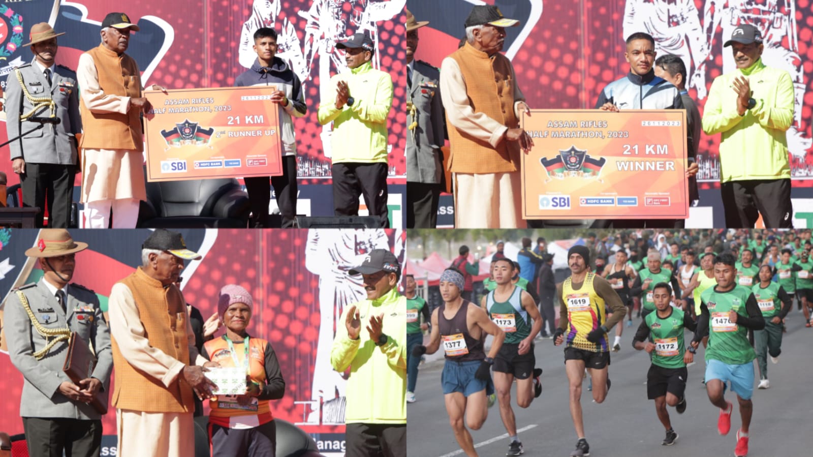 ASSAM RIFLES HOSTS HALF MARATHON TO PROMOTE UNITY AND FITNESS - Batesi TV