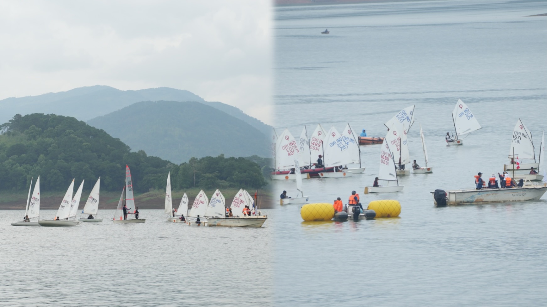 Sails Unfurl in Umiam Lake : 3rd YAI North East Regatta 2025 - Batesi TV